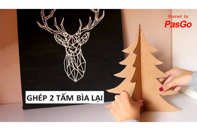 Cách làm cây thông Noel bằng giấy bìa carton CHI TIẾT nhất Giáng Sinh 2023